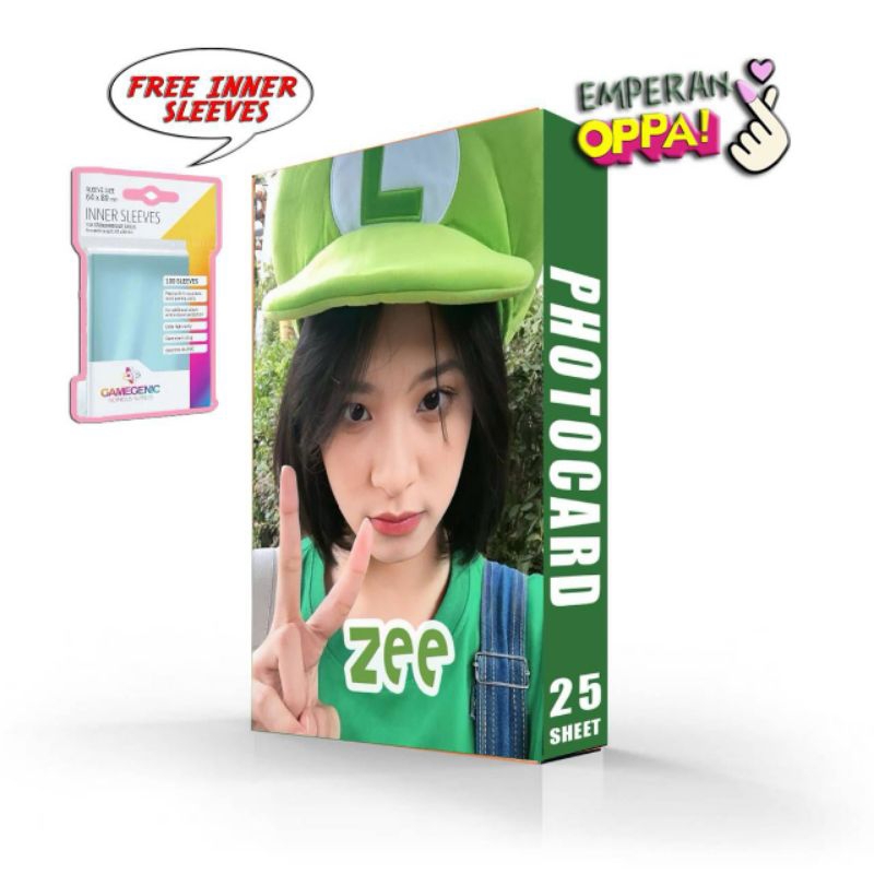 Jual [2 Sisi] Photocard JKT 48 Zee Selca isi 25 Pcs | Shopee Indonesia