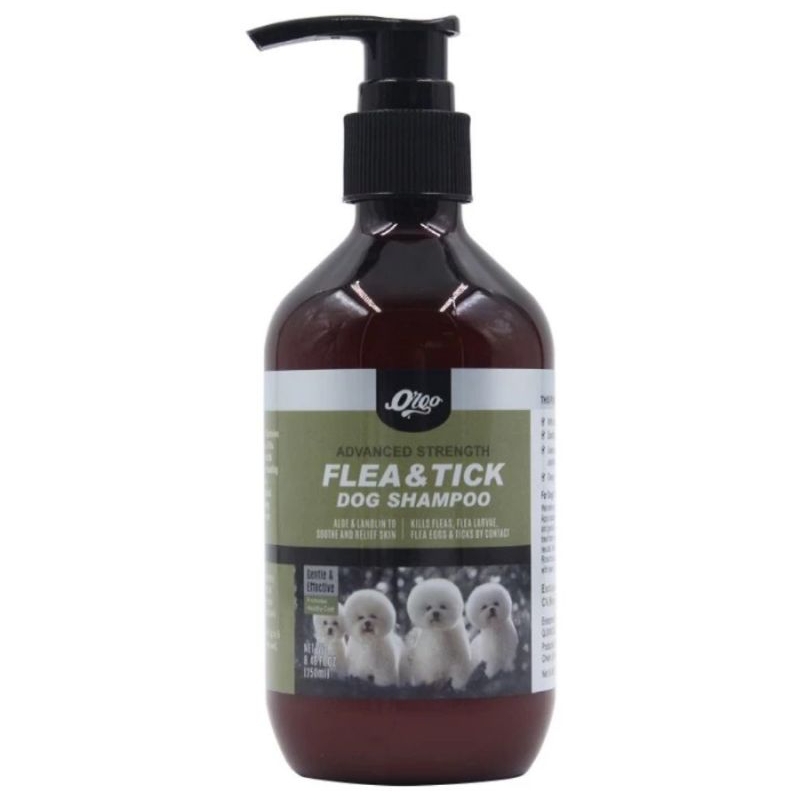 Jual ORGO SHAMPOO FLEA N TICK FOR DOGS 250ML | Shopee Indonesia