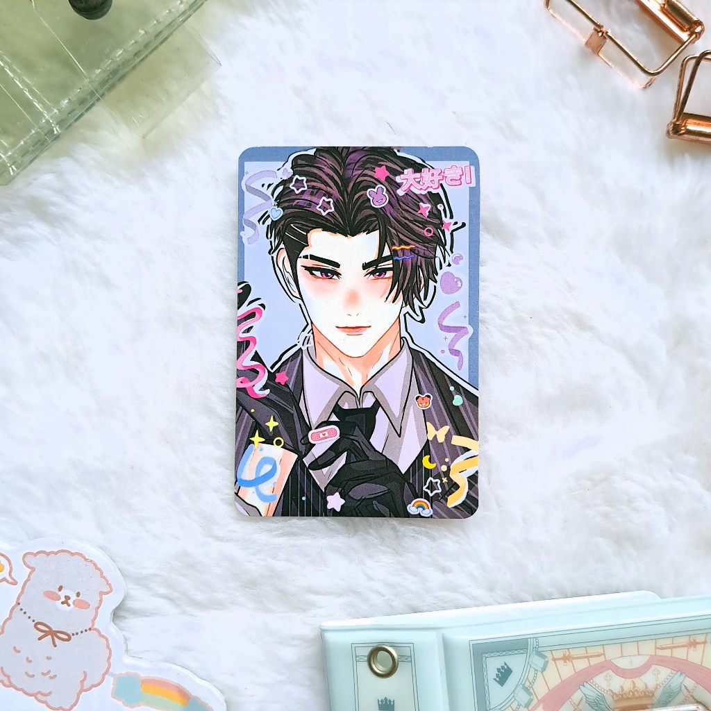 Jual VTUBER INDONESIA photocard by onintwin / Harris Caine / Mikazuki ...