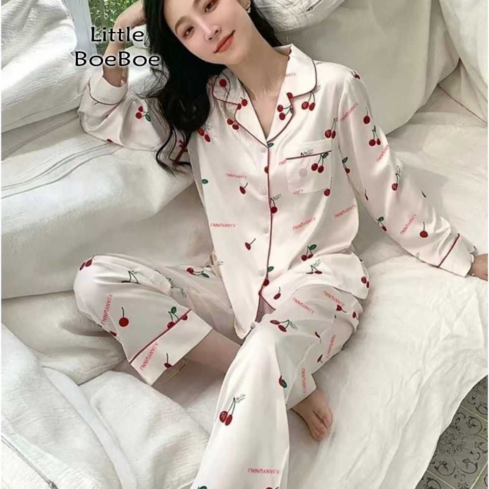 Jual LITTLE BOEBOE - Anna Piyama | Baju Tidur Wanita Lengan Panjang ...