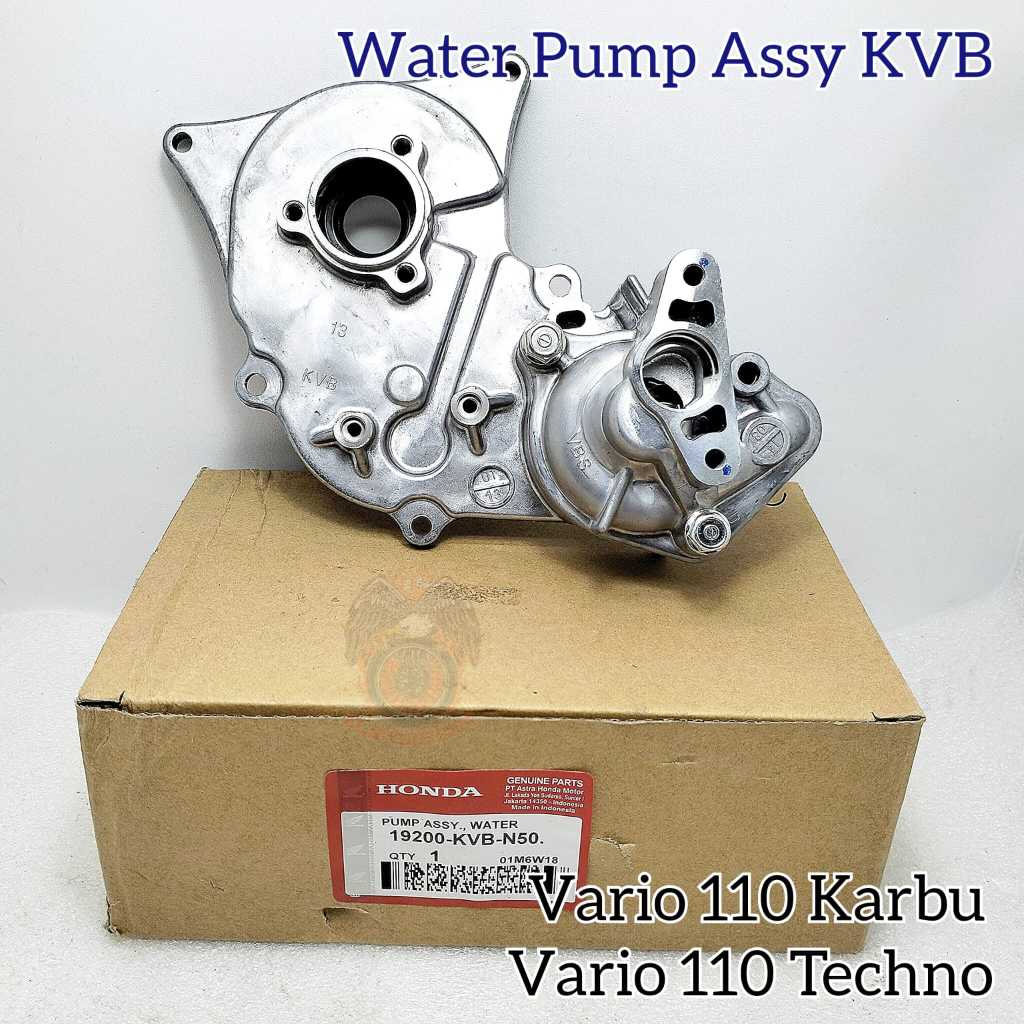 Jual WATER PUMP WATERPUMP ASSY KOMPLIT HONDA AHM KVB KUALITAS ASLI ...