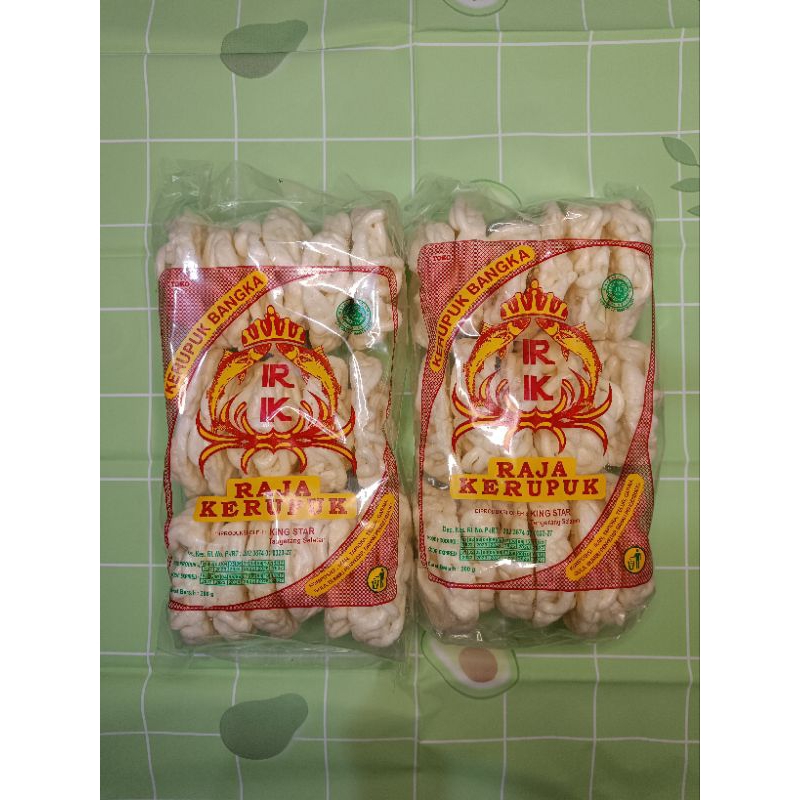 Jual raja kerupuk bangka ikan tenggiri asli 100% halal isi 18pcs ...