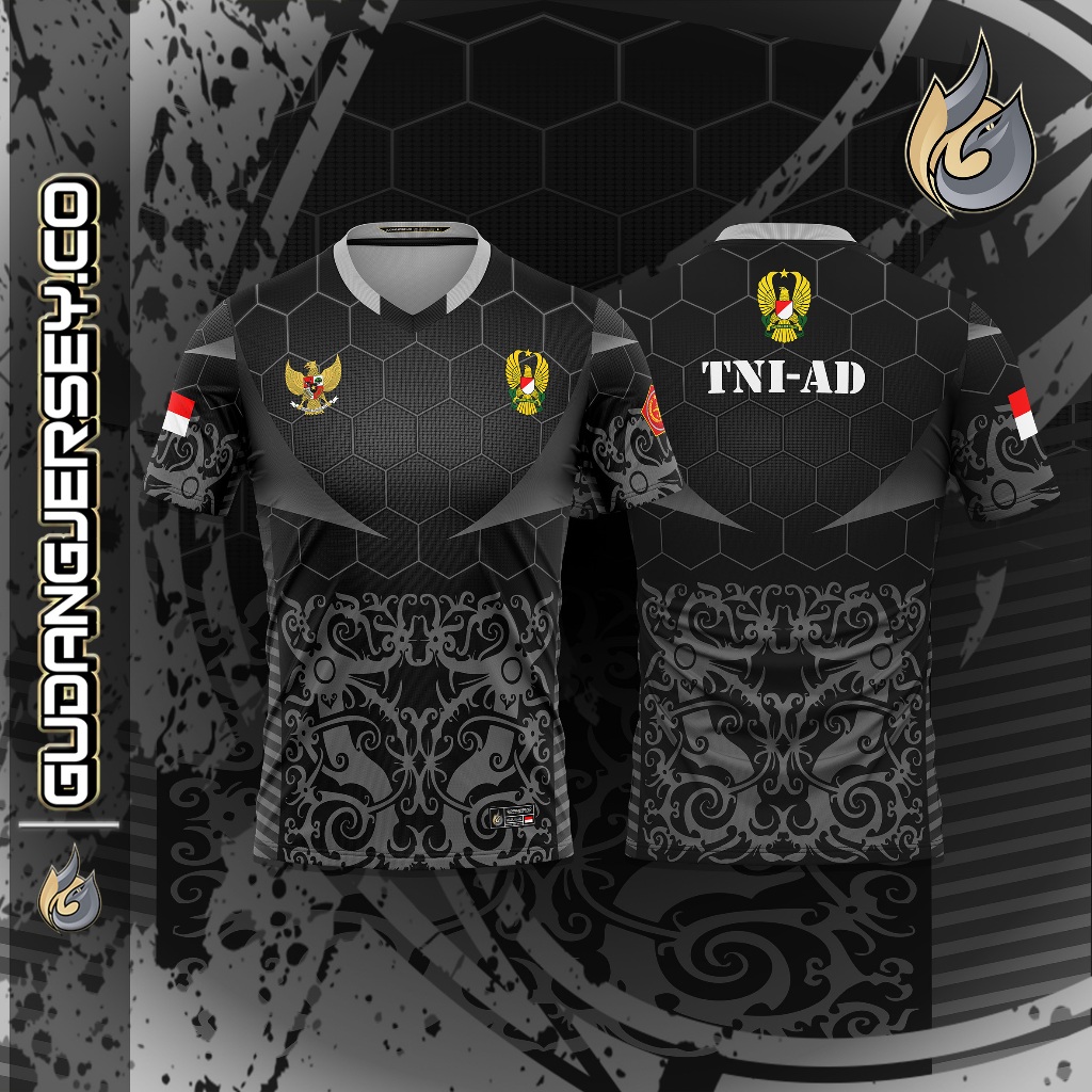 Jual JERSEY TNI AD / TNI AL / TNI AU / POLRI FREE CUSTOM LOGO | Shopee ...