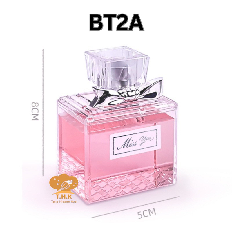 Jual BT2A - Hiasan Kue Cake Topper Figurin Botol Parfum Perfume ...