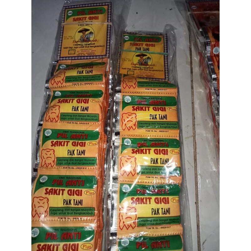 Jual pak Tani obat sakit gigi dan gusi bengkak | Shopee Indonesia