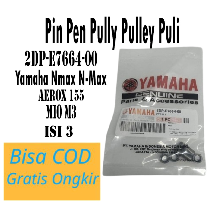 Jual Pin Pen Pully Pulley Puli Yamaha Nmax N-Max Aerox 155 Mio M3 2DP ...