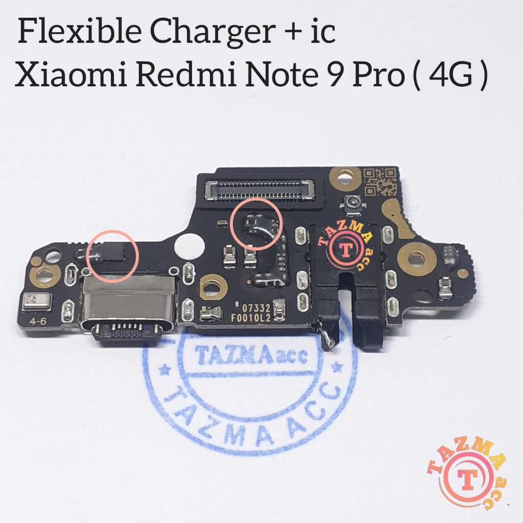 Jual Xiaomi Redmi Note 9 Pro 4G Ori Flexible Charger + ic Flexibel Konektor Cas REDMI NOTE 9 PRO ...