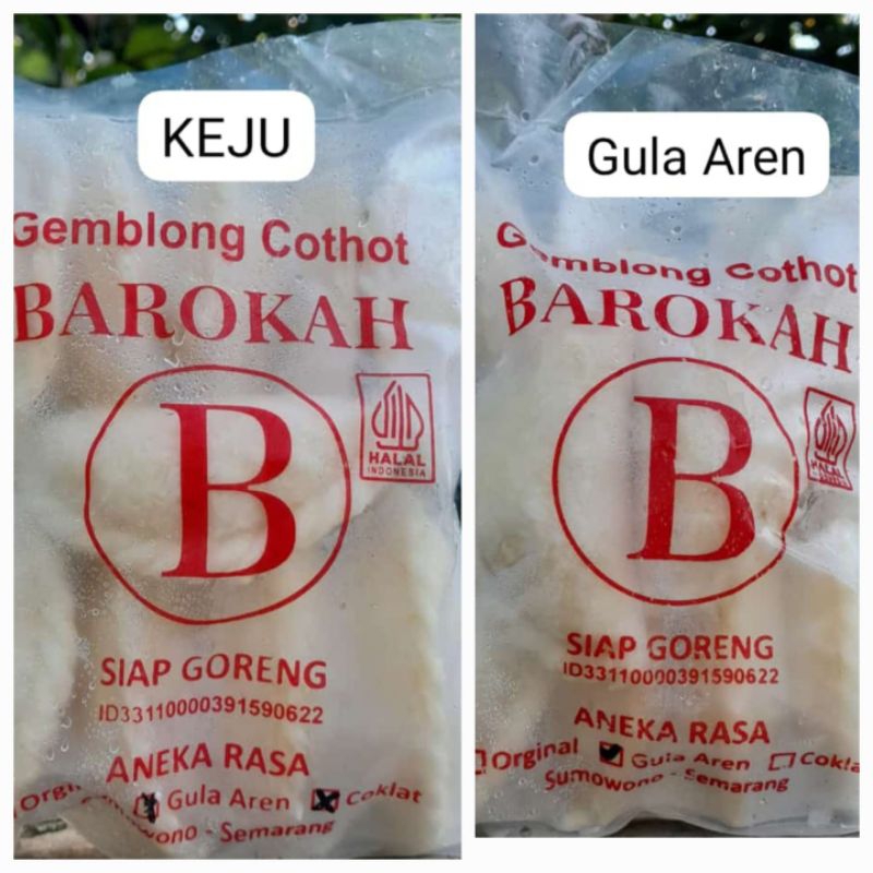 Jual Gemblong isi coklat mix isi gulpas frozen | Shopee Indonesia