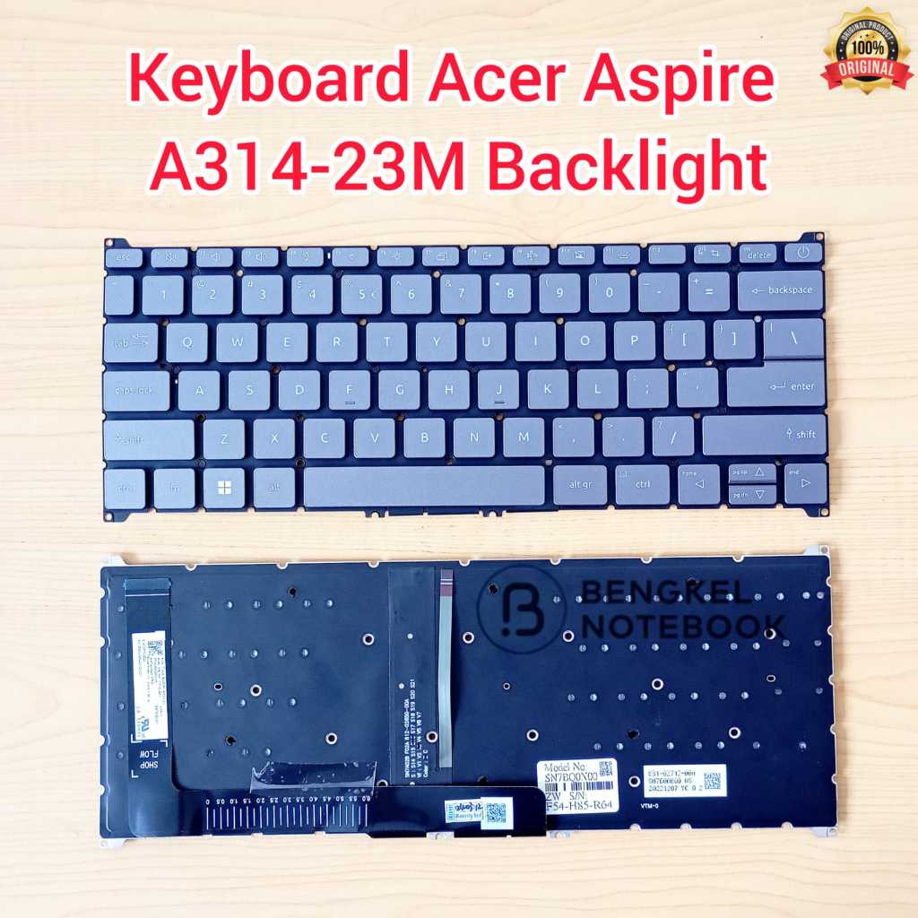 Jual Keyboard Acer Aspire A314-23 A314-23M A314-23P Backlight | Shopee ...