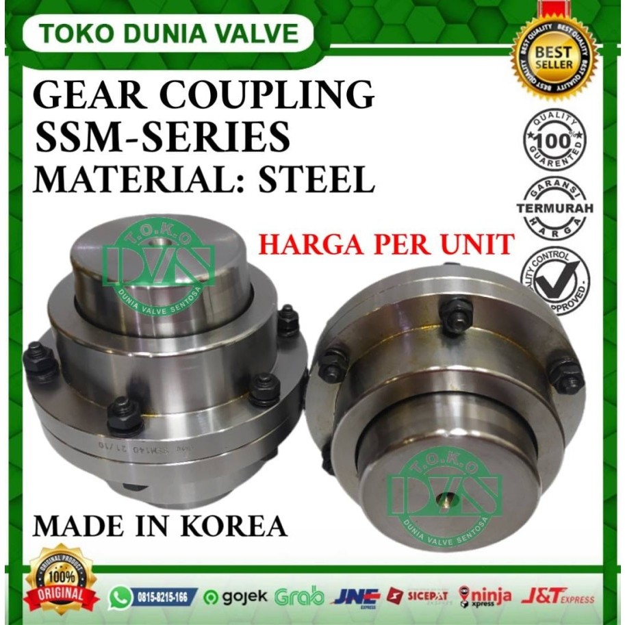 Jual SSM GEAR COUPLING SSM-224 MAX.BORE 100mm - MADE IN KOREA | Shopee Indonesia
