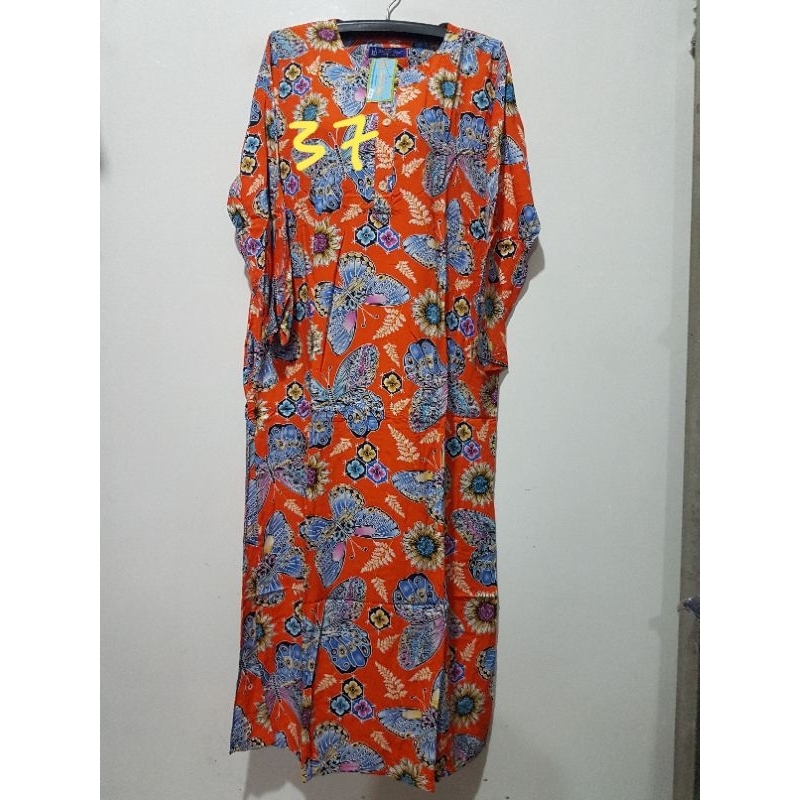 Jual YULI - LONGDRES 20 LD 110 CM PB 130 CM BATIK BUSUI KENCANA UNGU ...