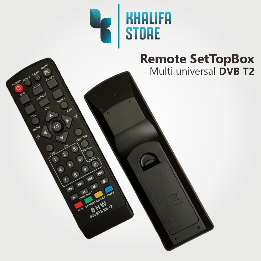 Jual Remote Set Top Box Universal Multi DVB T2 | Shopee Indonesia