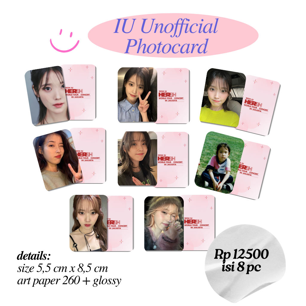 Jual IU SPECIAL UNOFFICIAL PC | Shopee Indonesia