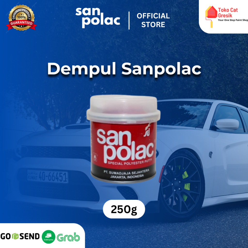 Jual DEMPUL SANPOLAC 1/4 KG | Shopee Indonesia