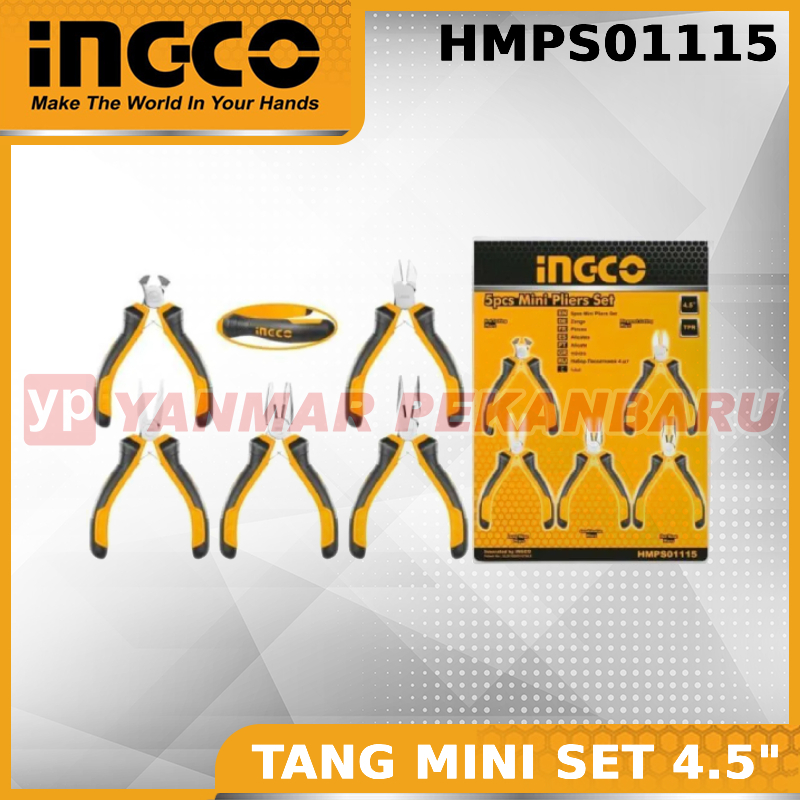 Jual Tang Mini Set 5 Pcs INGCO HMPS01115 | Shopee Indonesia