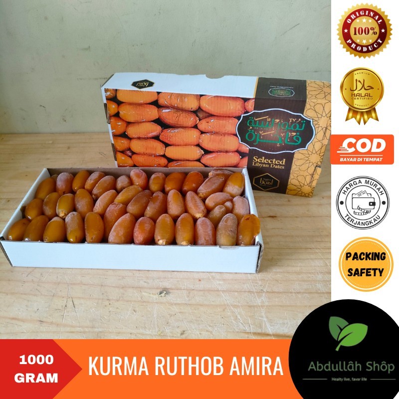 Jual Kurma Muda Fresh Kurma Ruthob Ruthab Libya Isi 1kg Selected Libyan ...
