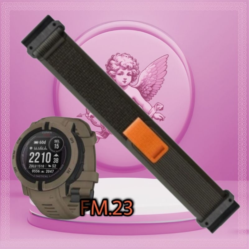 Jual TRAIL LOOP NYLON STRAP QUICK FIT GARMIN INSTINCT 3 45MM 50MM ...