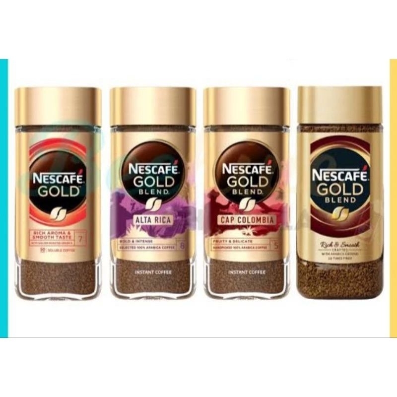 Jual NESCAFE GOLD ORIGINAL ALTA RICA CAP COLOMBIA DECAF 50 GRAM 100 ...