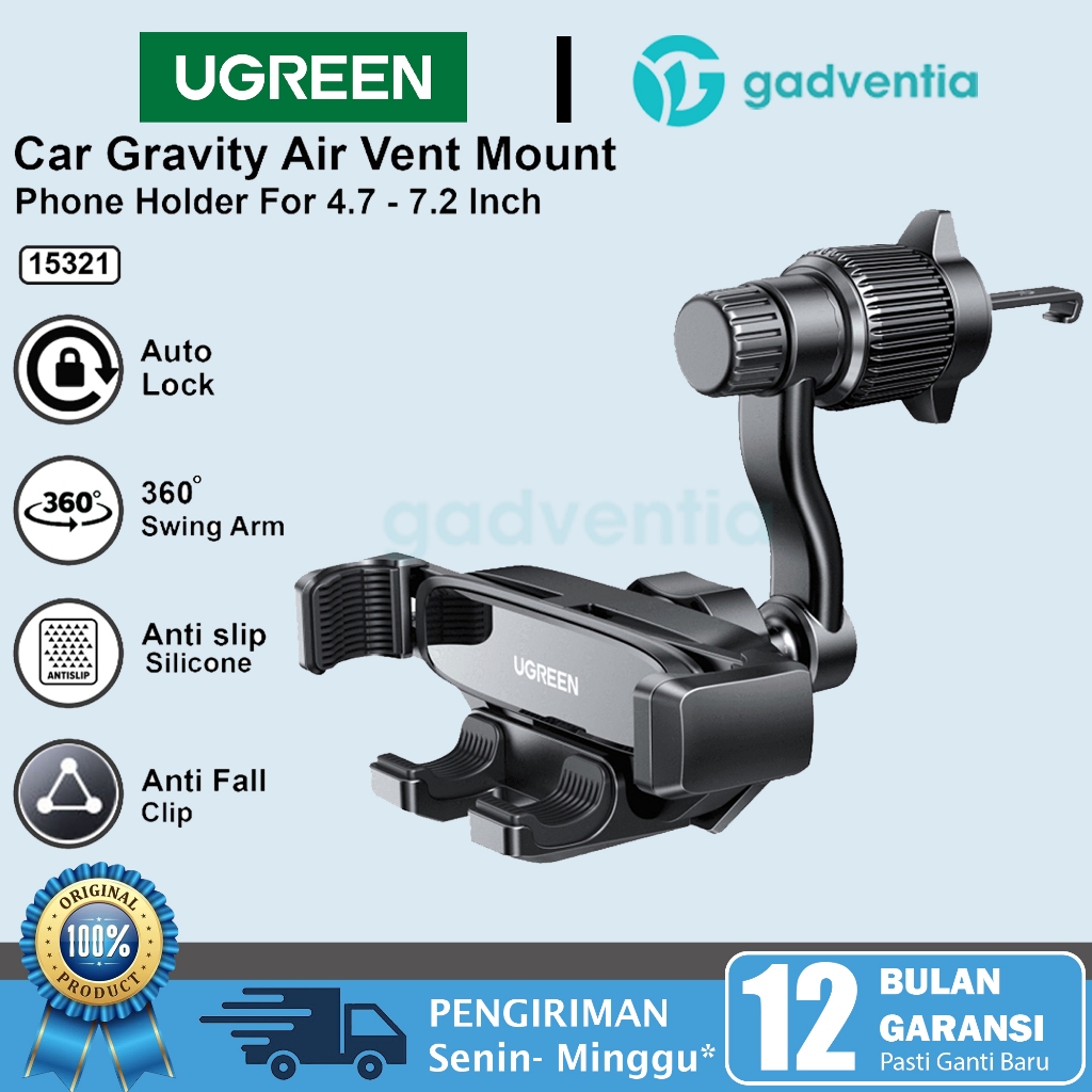 Jual UGREEN Car Holder Air Vent Gravity Mount Phone Holder Hp Mobil ...