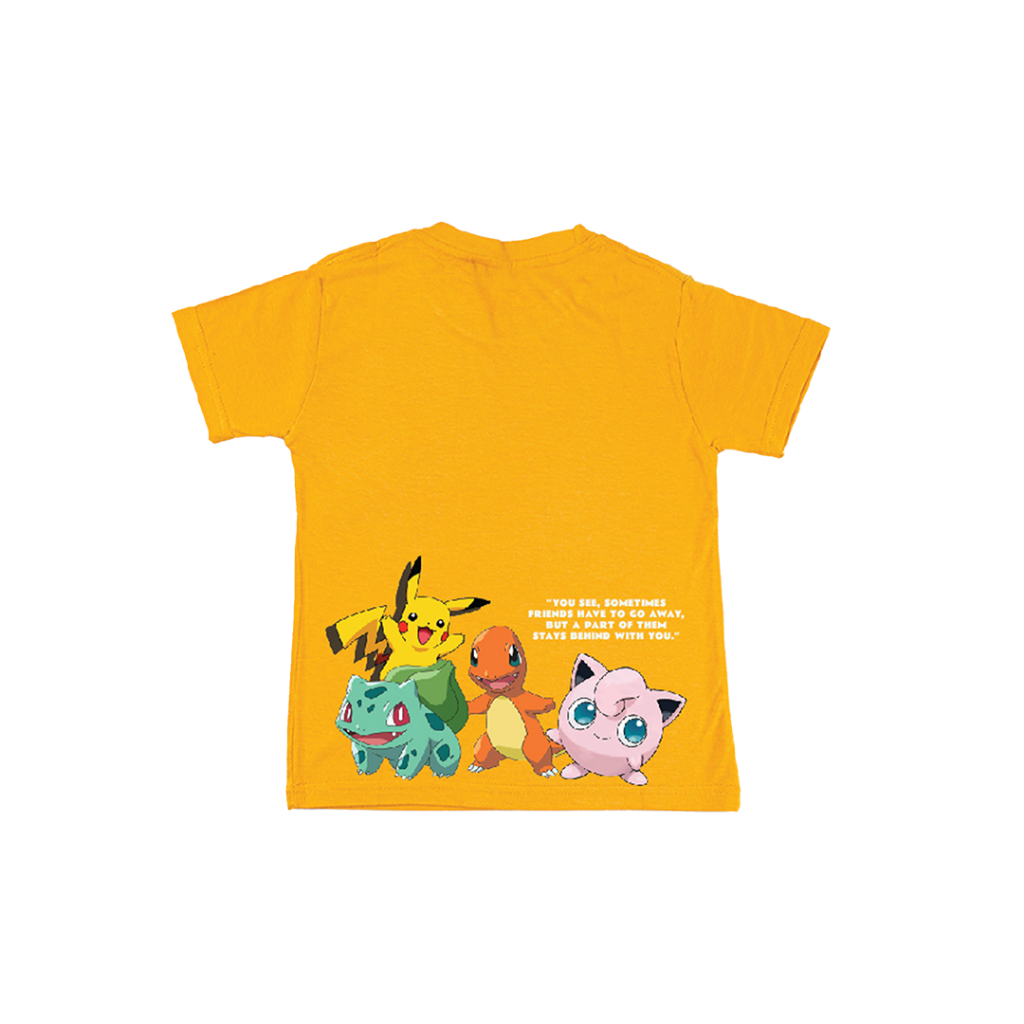 Jual IGLUUKIDS Kaos Anak Pikachu And Friend Mustard | Tshirt Anak Laki ...