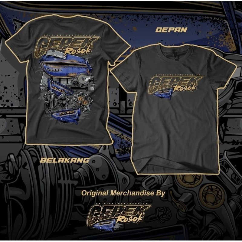 Jual Kaos Cepek Rosok Original Free Stiker Melimpah (2 Warna) | Shopee ...