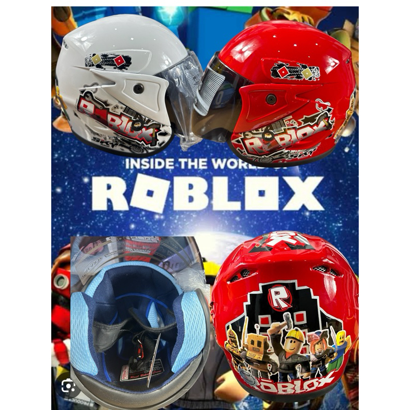 Jual HELM ANAK GALAXY ROBLOX UNTUK USIA 3 tahun sampai 7 tahun | Shopee ...