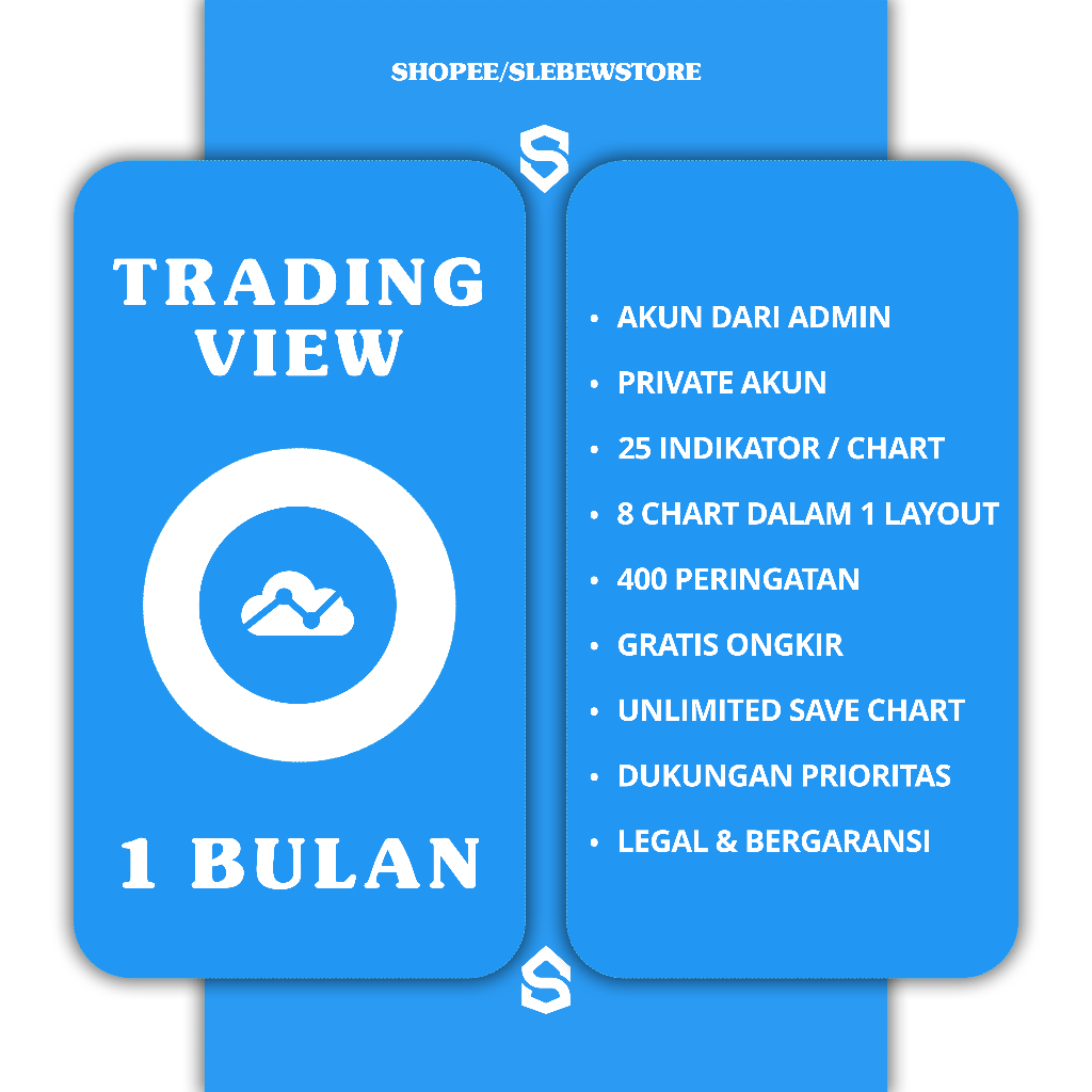 Jual TRADINGVIEW PREMIUM 30 HARI - FULL GARANSI | Shopee Indonesia