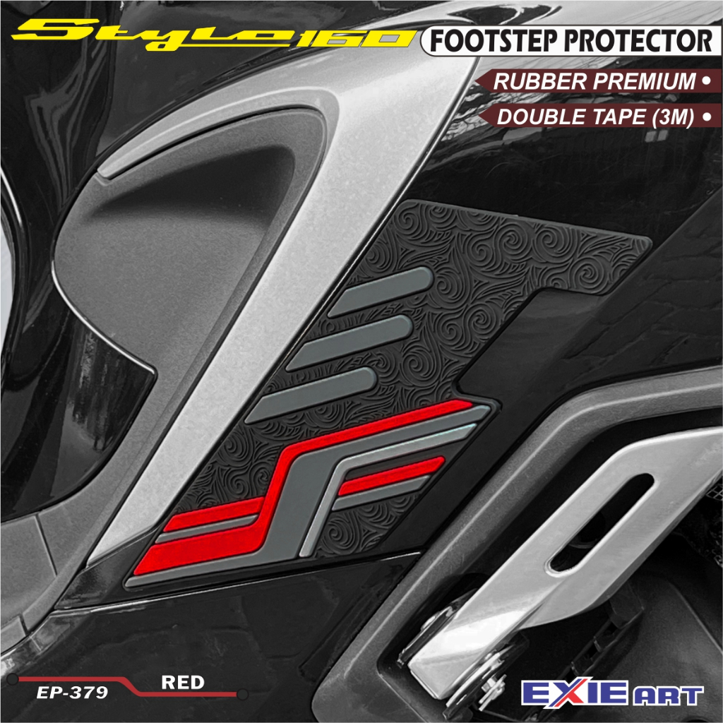 Jual Footstep Protector Honda Stylo 160 Pelindung Pijakan Kaki Motor ...