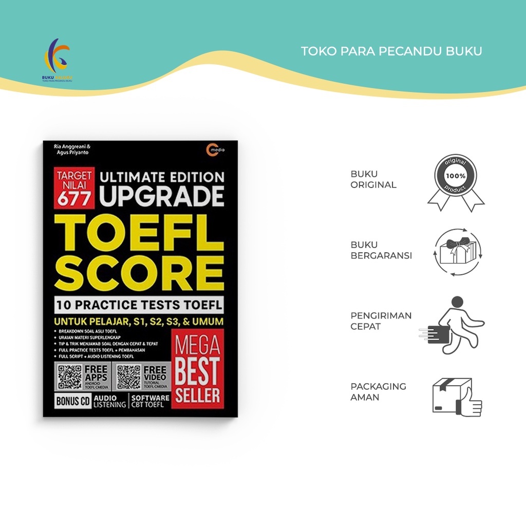 Jual Buku Referensi Ultimate Edition Upgrade : TOEFL Score - Ria Anggreani & Agus Priyanto ...