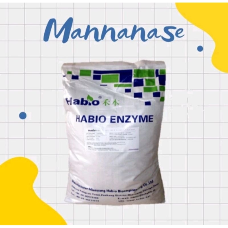 Jual ENZIM MANNANASE Kemasan 1Kg Meningkatkan Daya Cerna Ternak dan ...