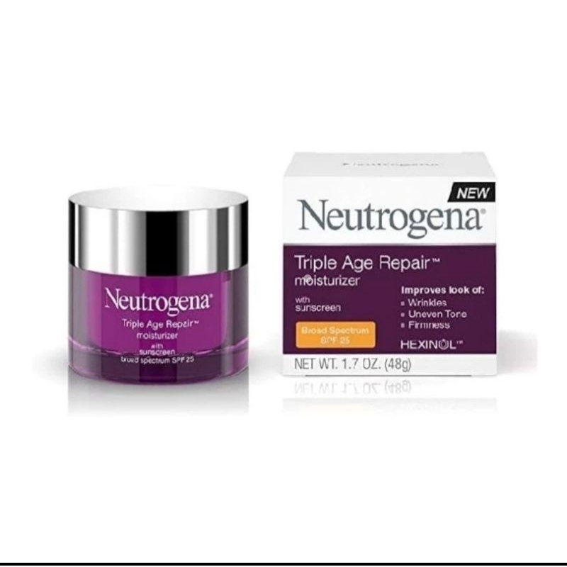 Jual Neutrogena Triple Age Repair Anti-Aging Daily Moisturizer 48 Gr ...