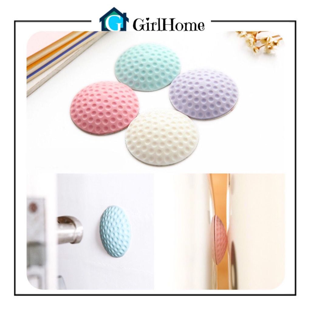 Jual GH851 Pengaman Gagang Pintu Engsel Karet Silikon Door Stopper Wall ...