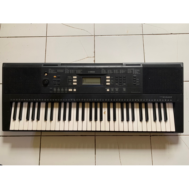 Jual Keyboard Yamaha PSR E343 | Shopee Indonesia