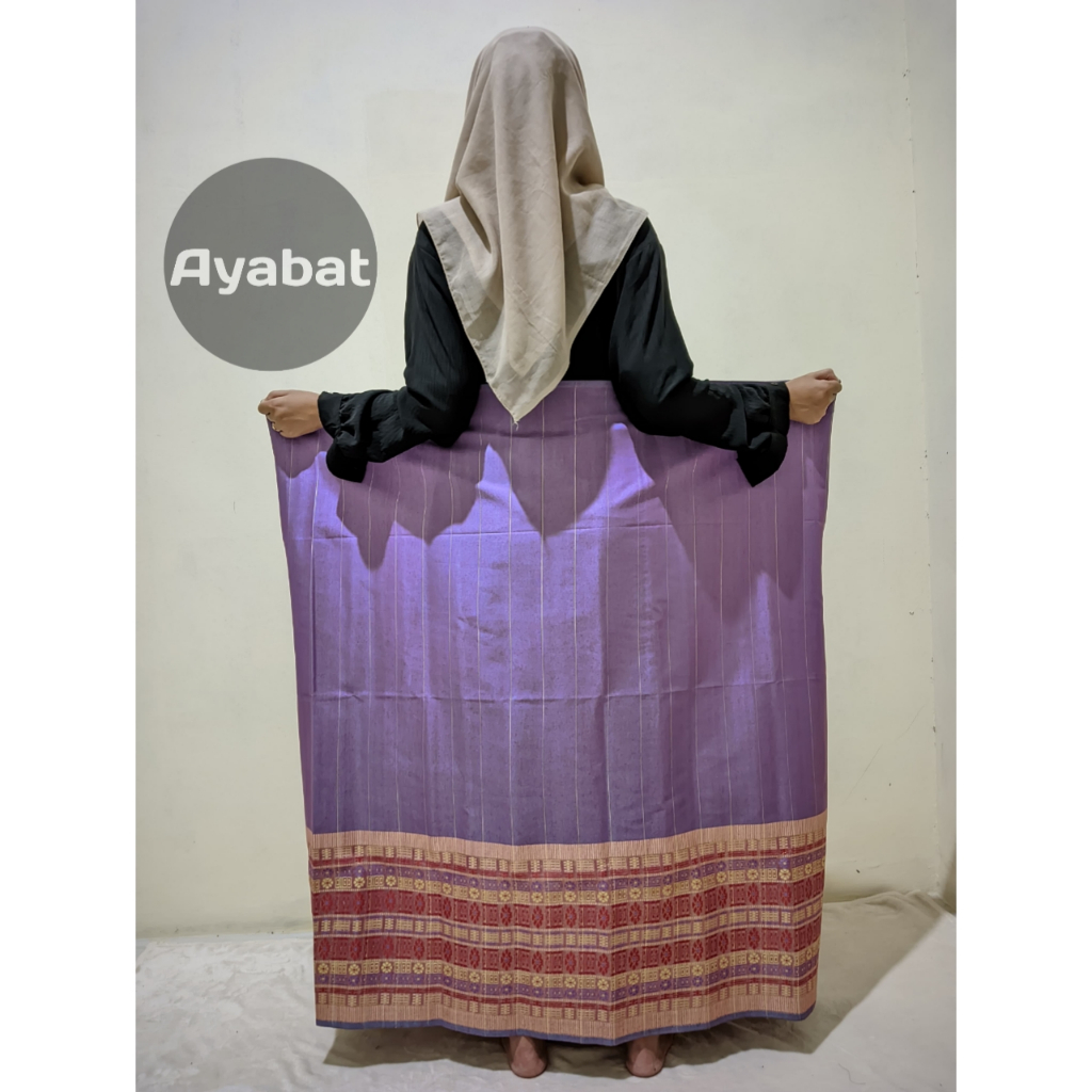 Jual Sarung songket palembang asli bridesmaid full prada / Sarung ...
