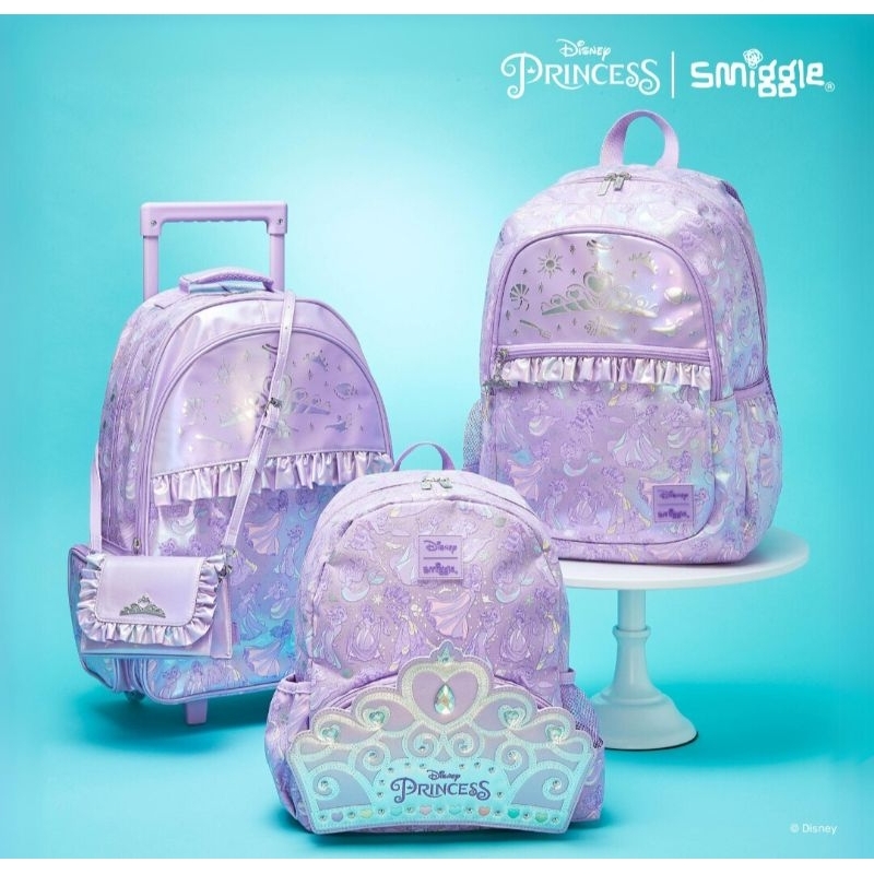 Jual Tas Smiggle Disney Princess Backpack Lunchbag Shopee Indonesia