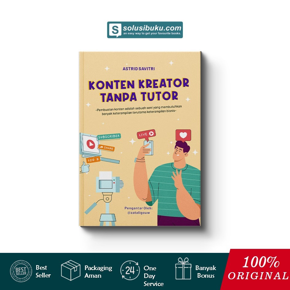 Jual Buku Konten Kreator Tanpa Tutor (Terang Sejati) | Shopee Indonesia Jual Buku Konten Kreator Tanpa Tutor (Terang Sejati) | Shopee Indonesia