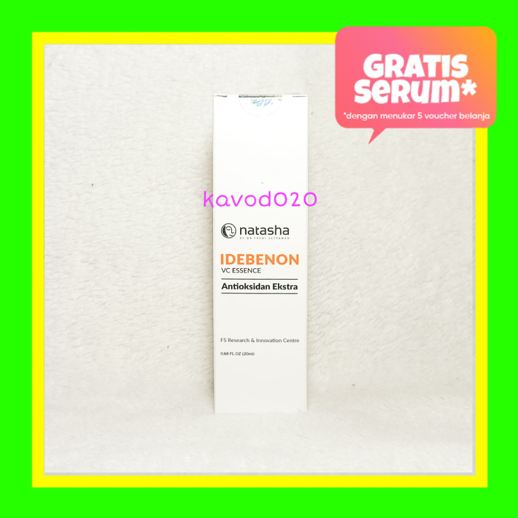 Jual IDEBENONVCESSENCE Serum Natasha Idebenon VC Essence 20 ml by dr ...