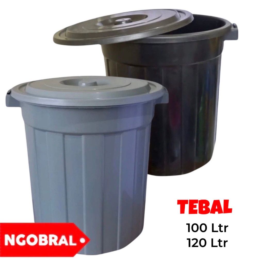 Jual TONG AIR 100 LITER / TONG AIR 120 LITER / TONG AIR PLASTIK TINGGI ...