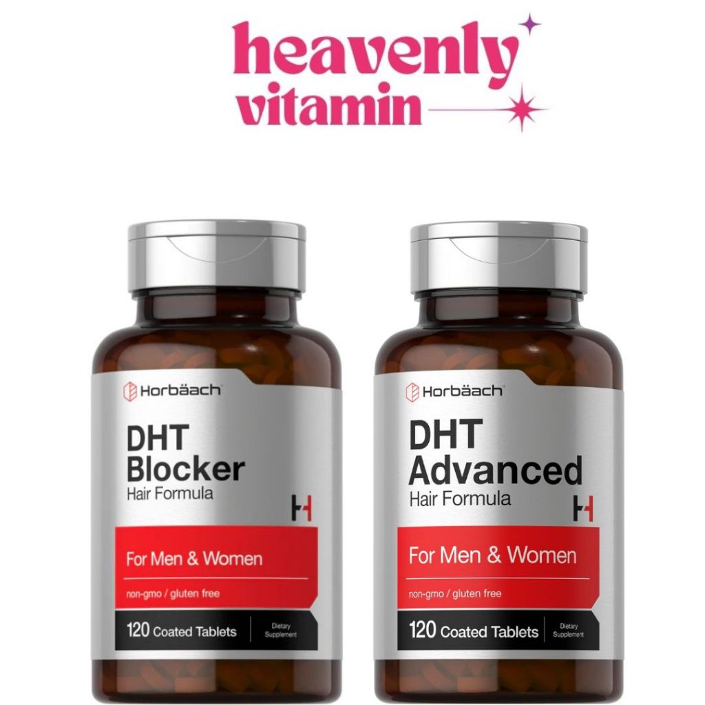 Jual Horbaach DHT Blocker Hair Formula for Men & Women - 120 Tablets ...