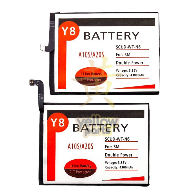 Jual BATTERY BATRE BATERAI SAMSUNG GALAXY A10S A107 SCUD-WT-N6 Y8 DOUBLE POWER | Shopee Indonesia