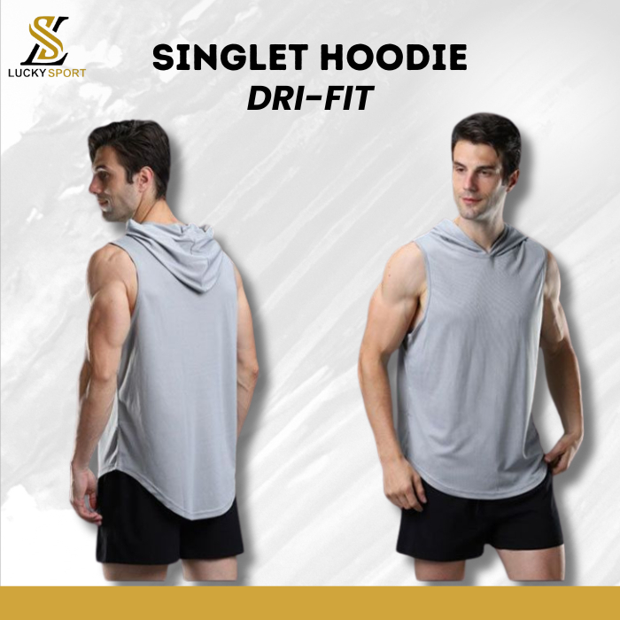 Jual SINGLET GYM HOODIE | KAOS GYM FITNESS |BAJU TRAINING FITNESS PRIA ...