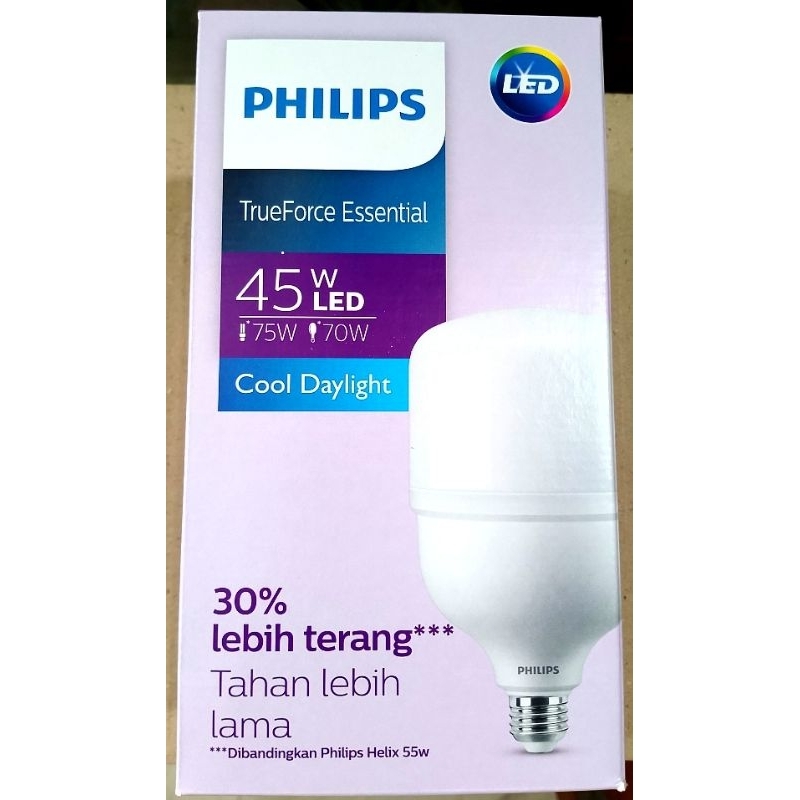 Jual LAMPU LED 45W PHILIPS TrueForce Essential | Shopee Indonesia