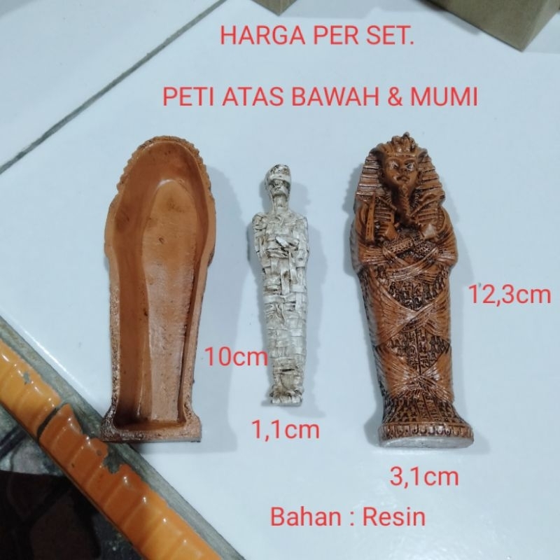 Jual Miniatur Mumi DiDalam Peti Mati Miniatur Peti Mati Mumi | Shopee ...
