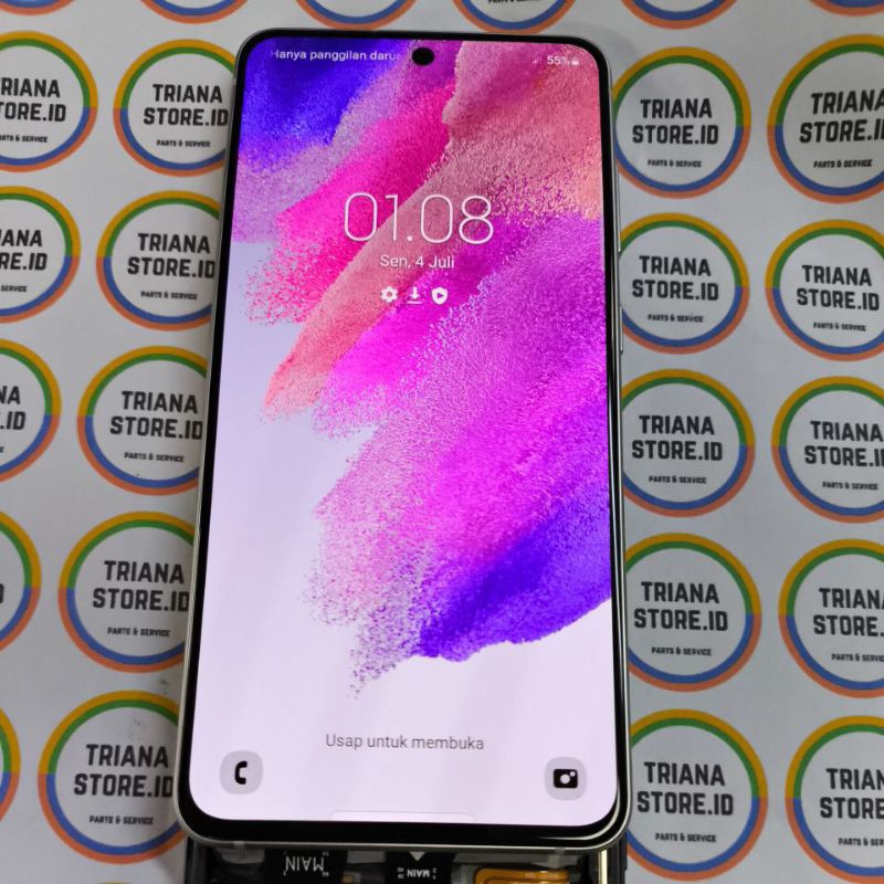 Jual LCD fullset frame samsung S21 FE fan edition SM-G990U/E super ...