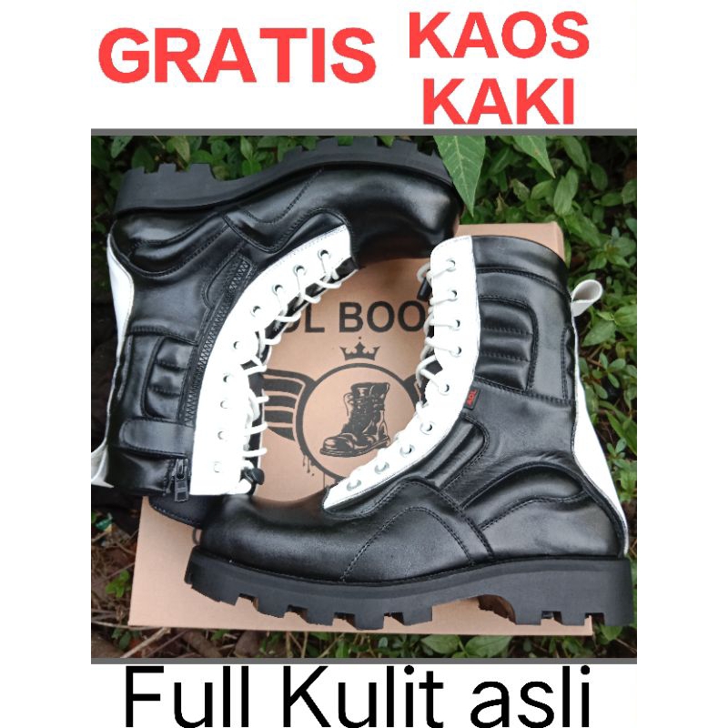 Jual sepatu pdl provost polri terbaru model lgr kulit asli ADL | Shopee ...