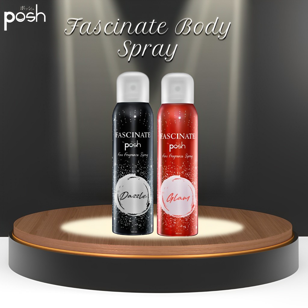 Jual Posh Fascinate Fine Fragrance Spray - 150ml | Shopee Indonesia