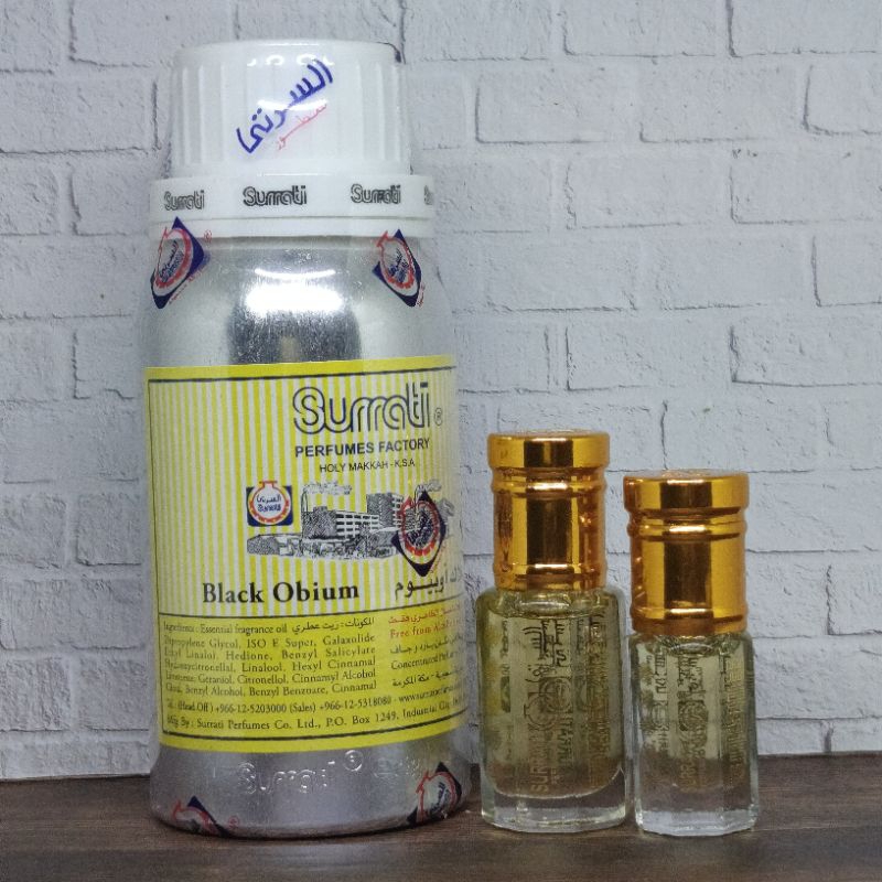 Jual Bibit parfum murni BLACK OPIUM Original by Surrati Makkah | Shopee ...