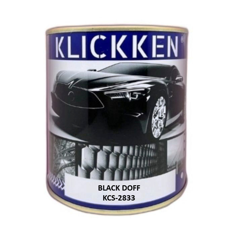 Jual Cat Klickken Black Doff KCS-2833, uk. 1 Kg | Shopee Indonesia