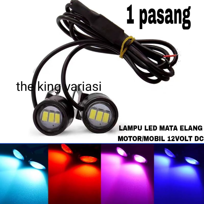 Jual 0LAMPU SENJA LED MATA ELANG MODE KEDIP/LAMPU MATA ELANG BREAKET MOTOR DAN MOBIL 12 VOLT DC ...