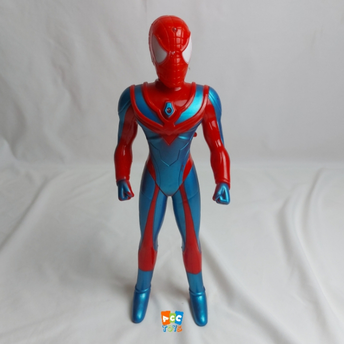 Jual Mainan Robot Spiderman Baterai Tinggi 36 CM Suara Lampu Merah Pada ...